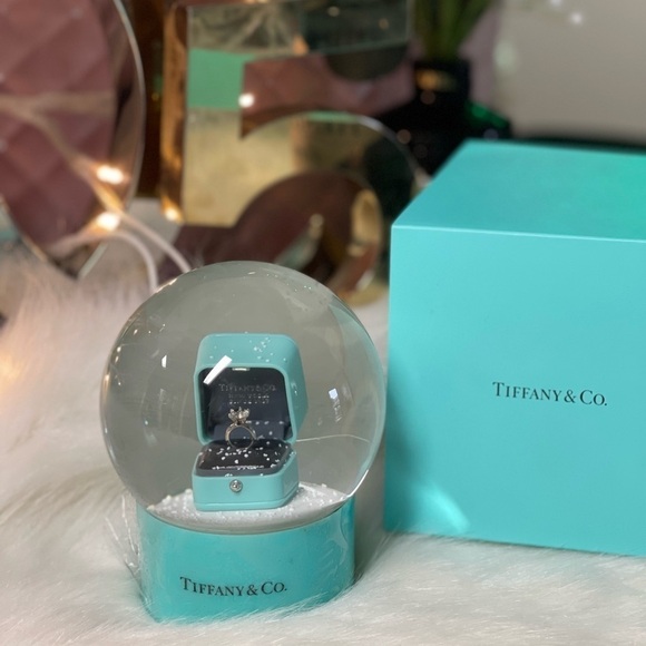 Tiffany & Co. | Holiday | Tiffany Co Bling Bling I Got The Ring Snowglobe Snow Globe With Box ...